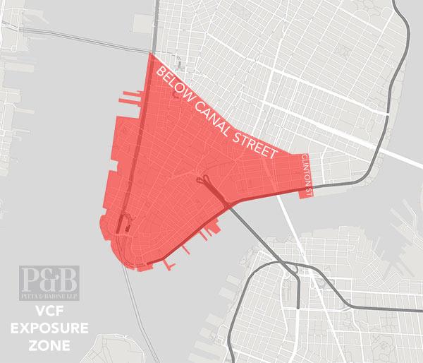 9/11 Toxic Dust Exposure Zones - Compensation Help - Pitta & Baione LLP